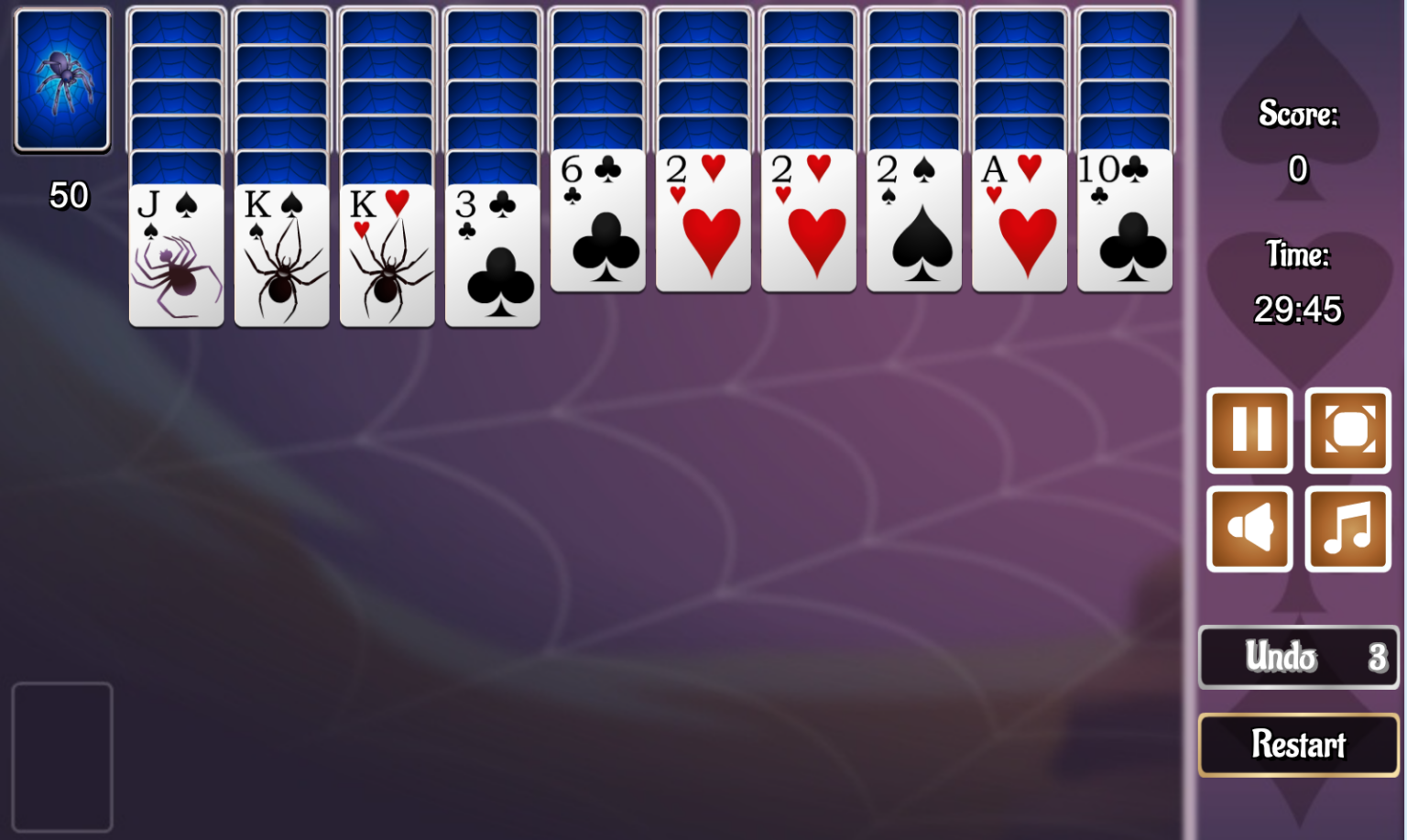 Edderkop kabale 2025 → Spil gratis edderkop kabale